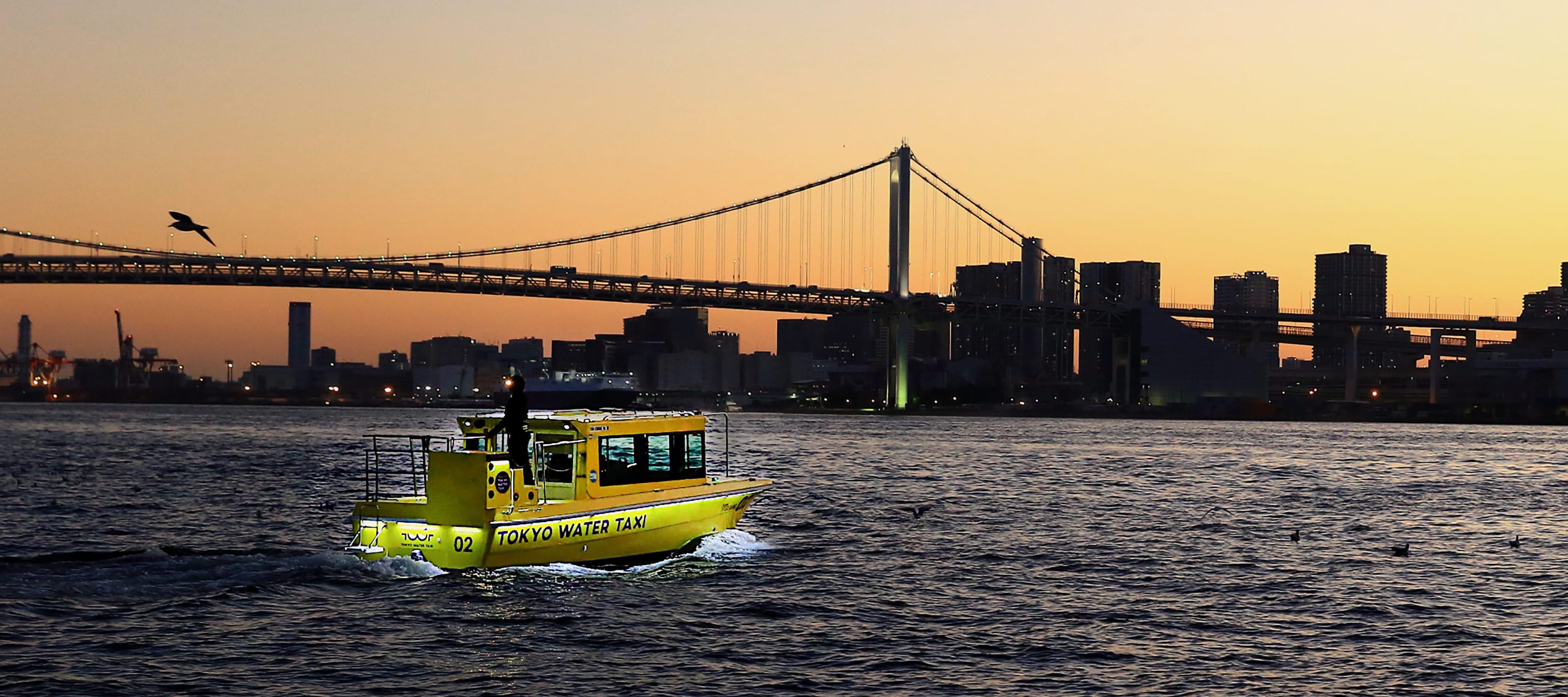 TOKYO WATER TAXI | 日本初！海上タクシー 東京ウォータータクシー