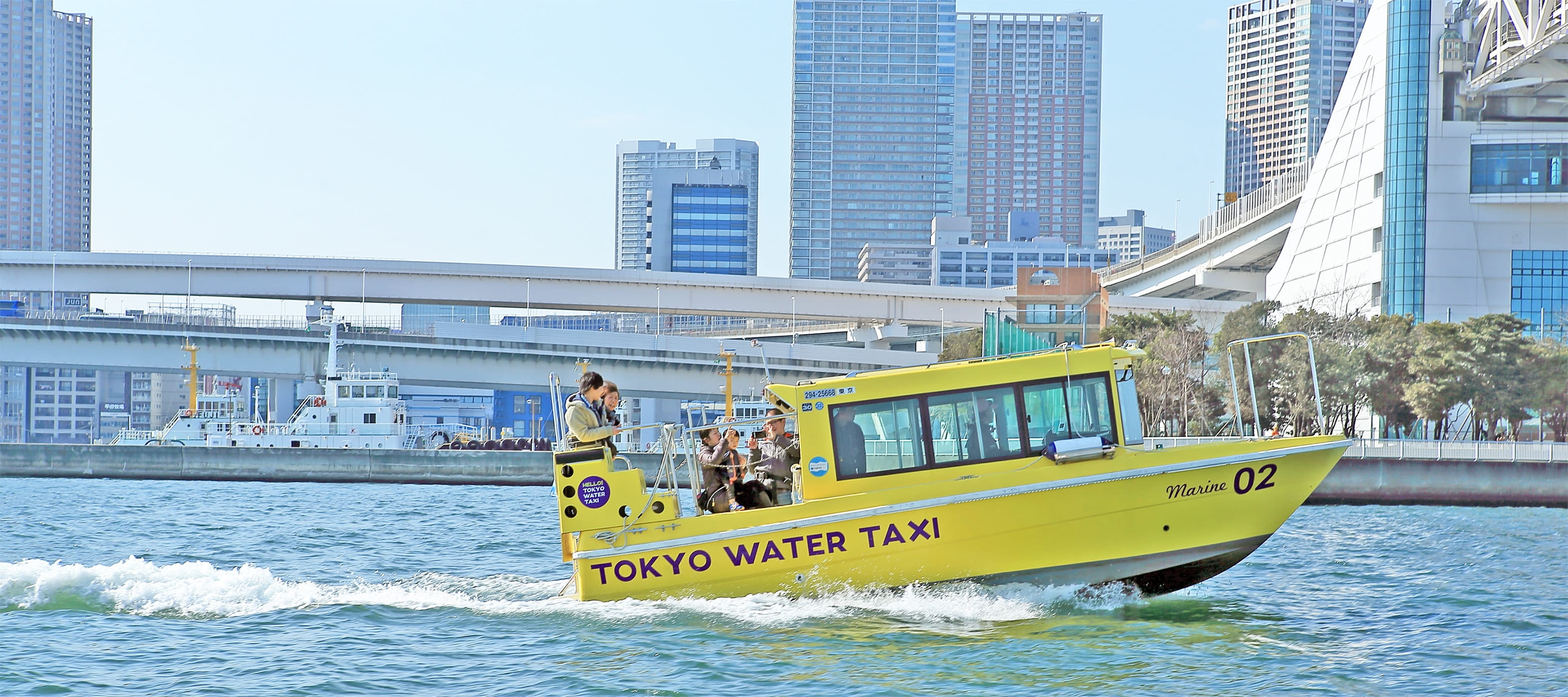 TOKYO WATER TAXI | 日本初！海上タクシー 東京ウォータータクシー